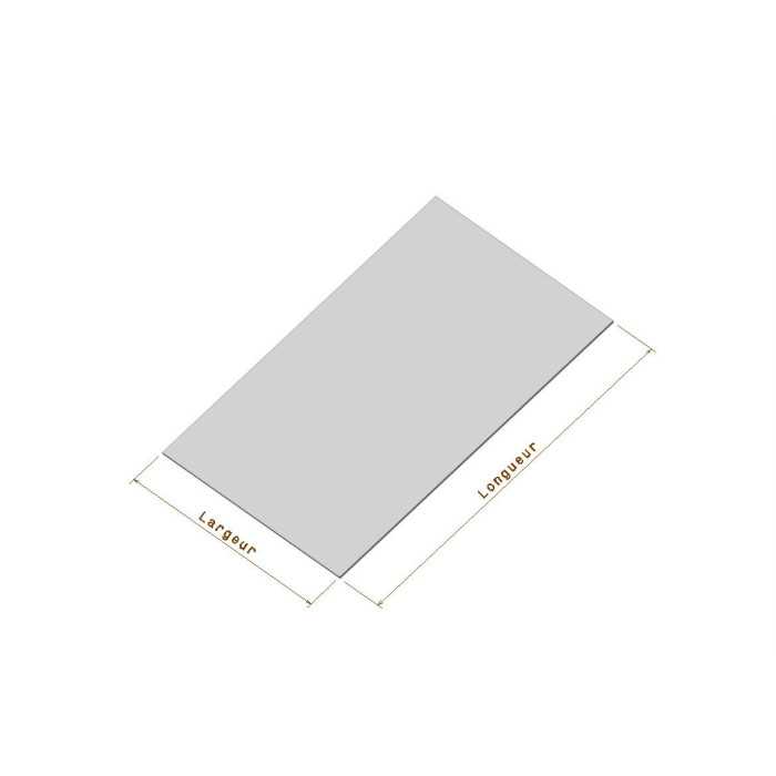 Tole Inox brut 304 L - Plaque inox Alimentaire